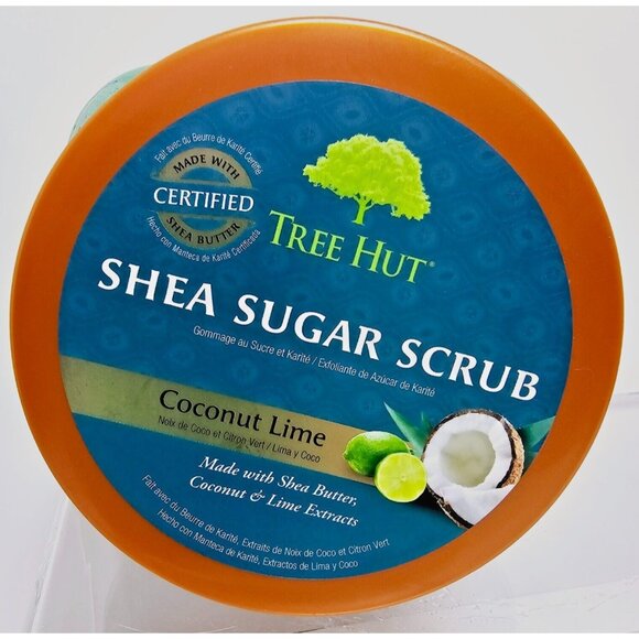 tree hut | Bath & Body | Coconut Lime Tree Hut Shea Sugar Scrub 8oz ...
